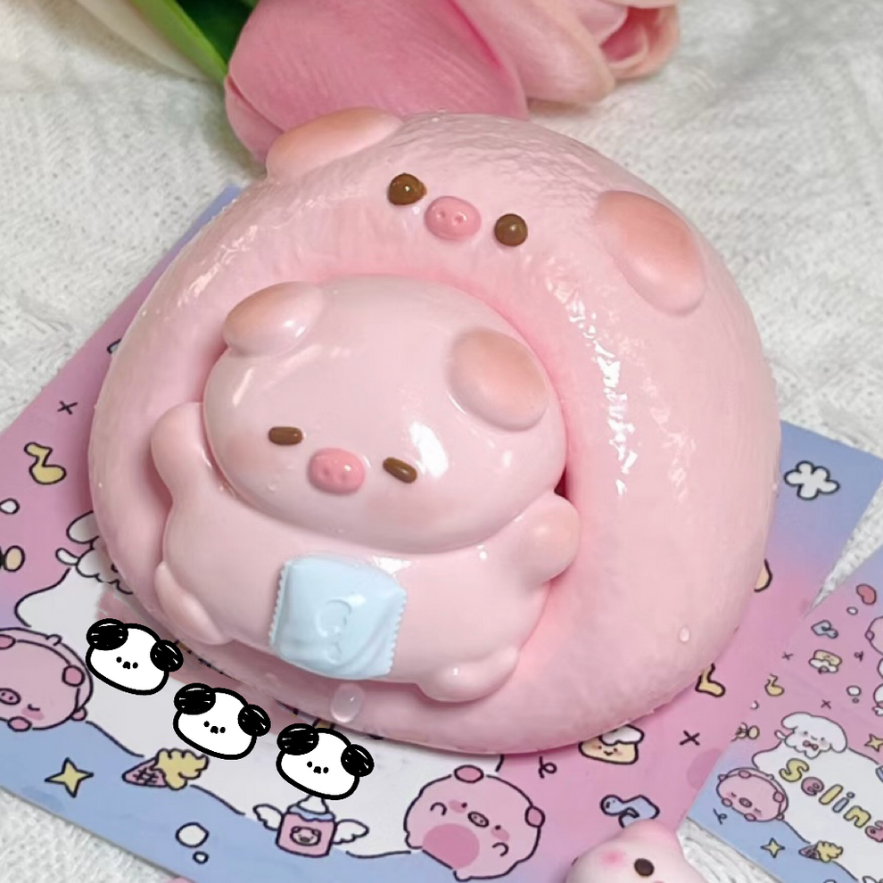 Tatami Piggy Squishy Stress Relief Taba Squishy Toy – Tabasquishys