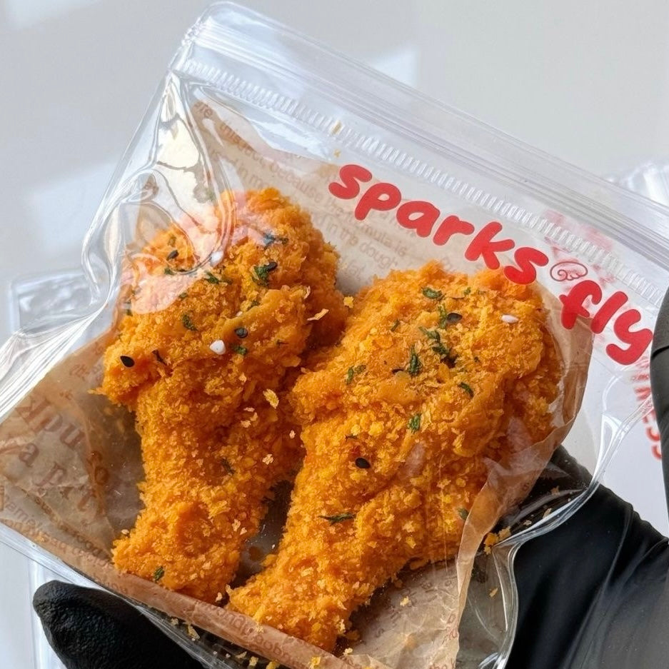 60g Fried Chicken Drumstick Taba Squishy Toy – Tabasquishys