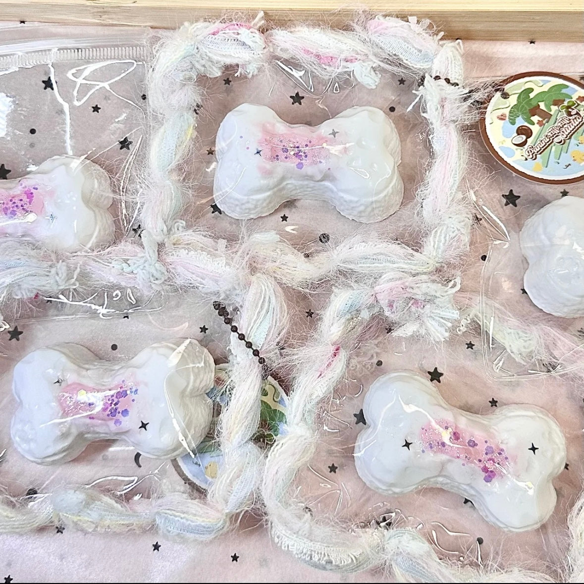 55g Handmde Bone Taba Squishy Toy - Christmas Series – Tabasquishys